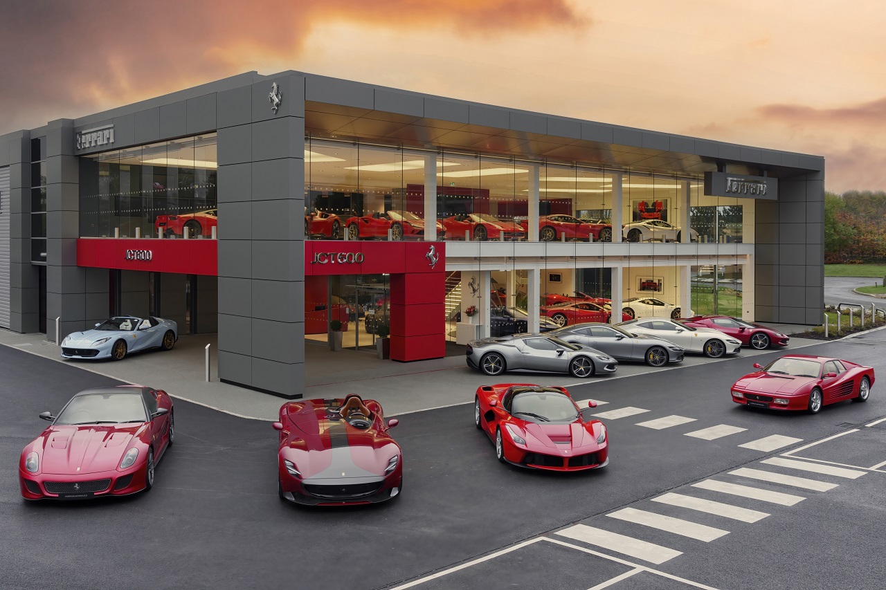 JCT600 completes new state-of-the-art Ferrari showroom and service ...